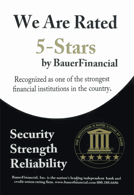 PSFCU Earns 5-Star Rating from BauerFinancial - PSFCU
